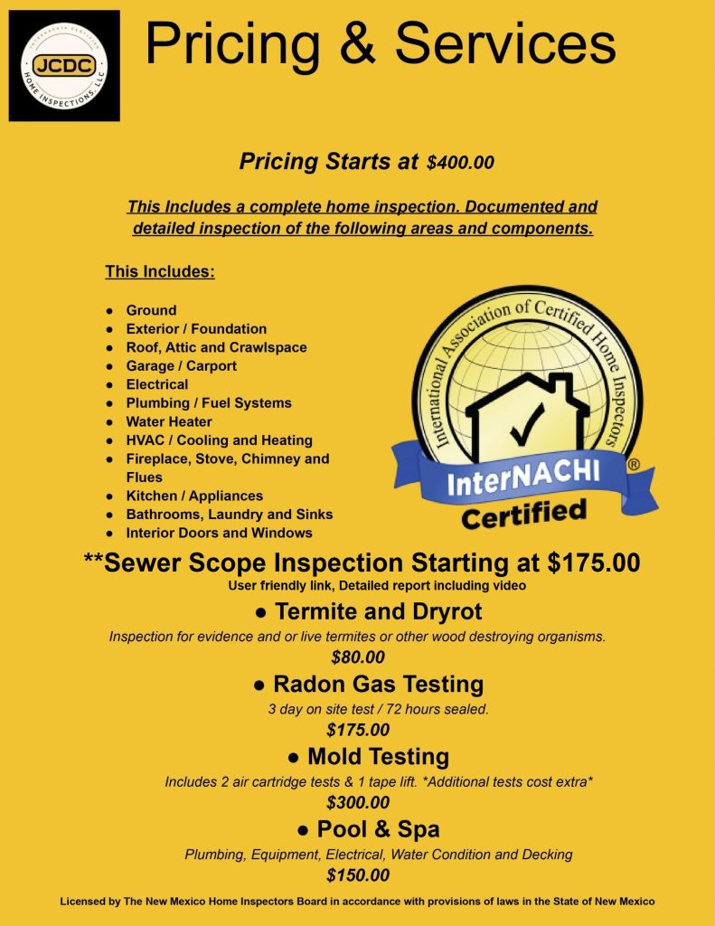 JCDC Home Inspections LLC